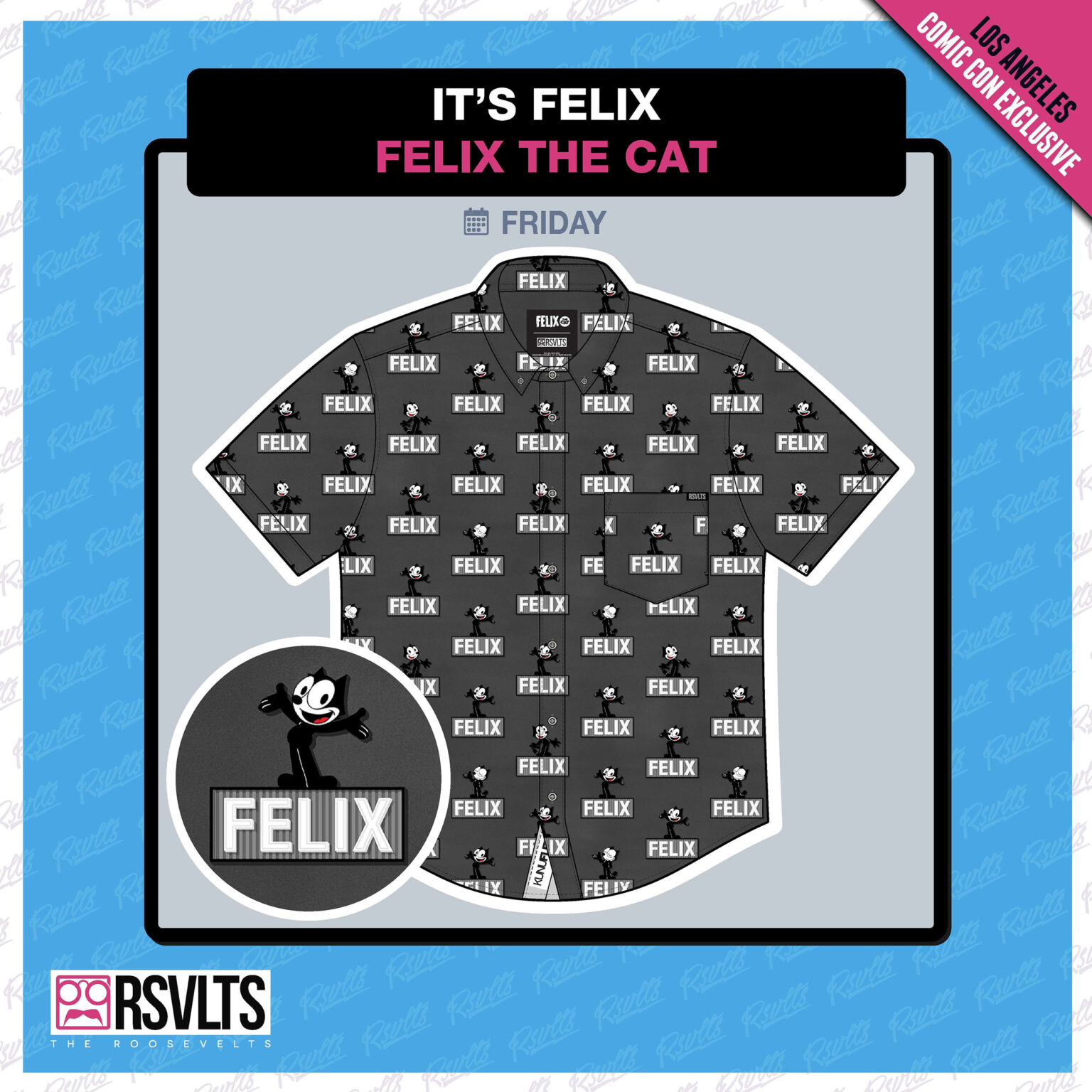 Rough Riders Registry | » Felix the Cat “It’s Felix” – LA Comic Con ...