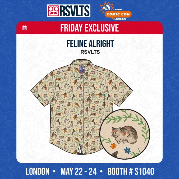 Rough Riders Registry | » Feline Alright – MCM Comic Con London exclusive
